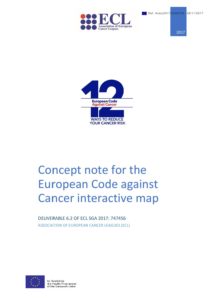 Concept note for the European Code against Cancer interactive map ...