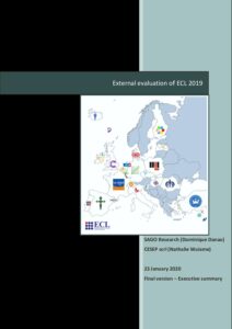 2019 ECL External Evaluation – Summary Report | Association of European ...